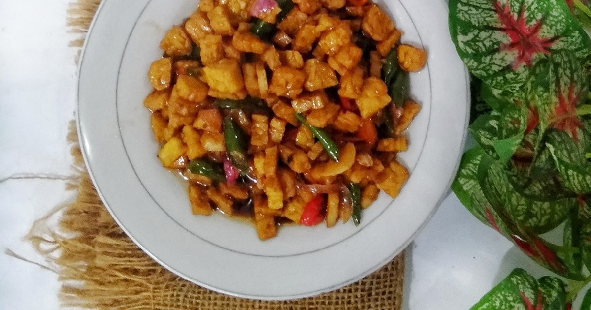 Resep Oseng Tempe Saus Tiram oleh farida Sulthan 🇮🇩 (IG. Malika02782) - Cookpad