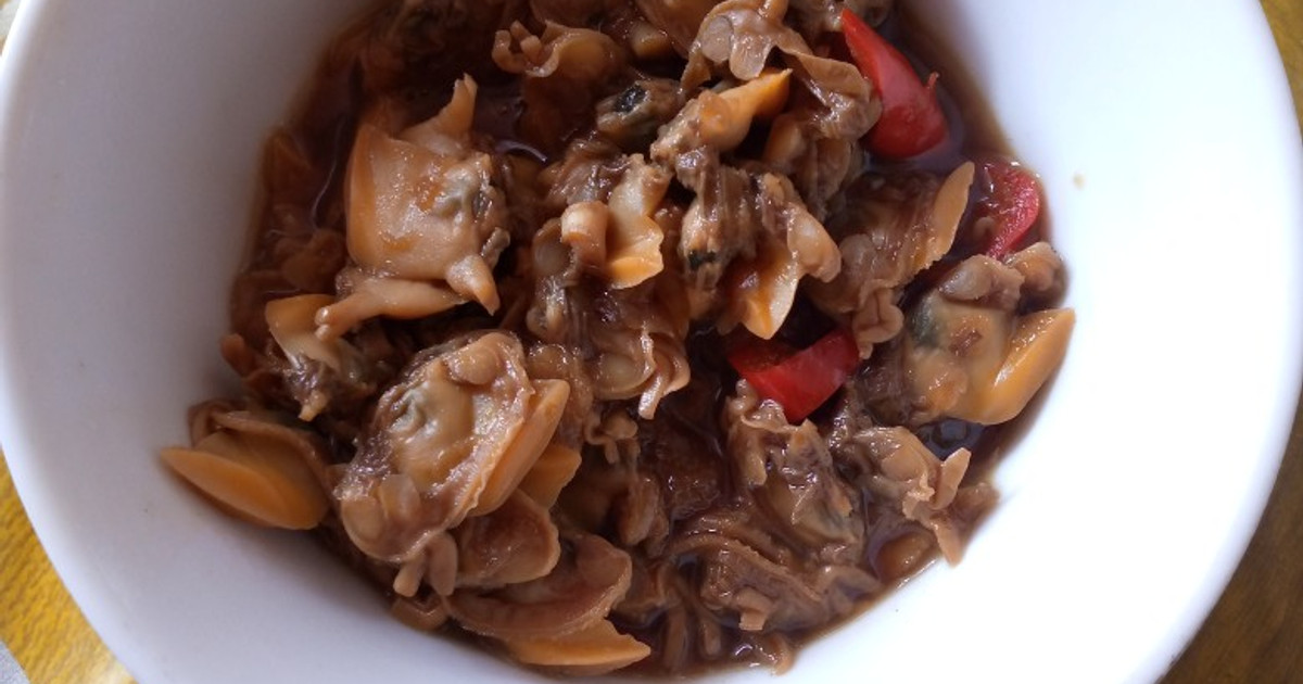 Resep Kerang Dara Manis Pedas oleh Syabryne Yolanda - Cookpad