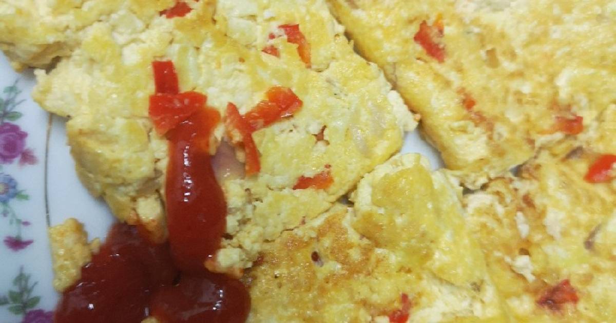 Resep Dadar Tahu Simple oleh fianty - Cookpad