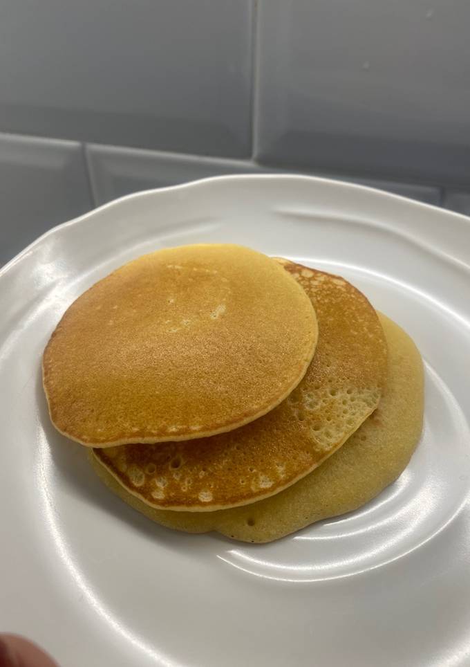 Resep Pancake teflon simple oleh Sovia - Cookpad