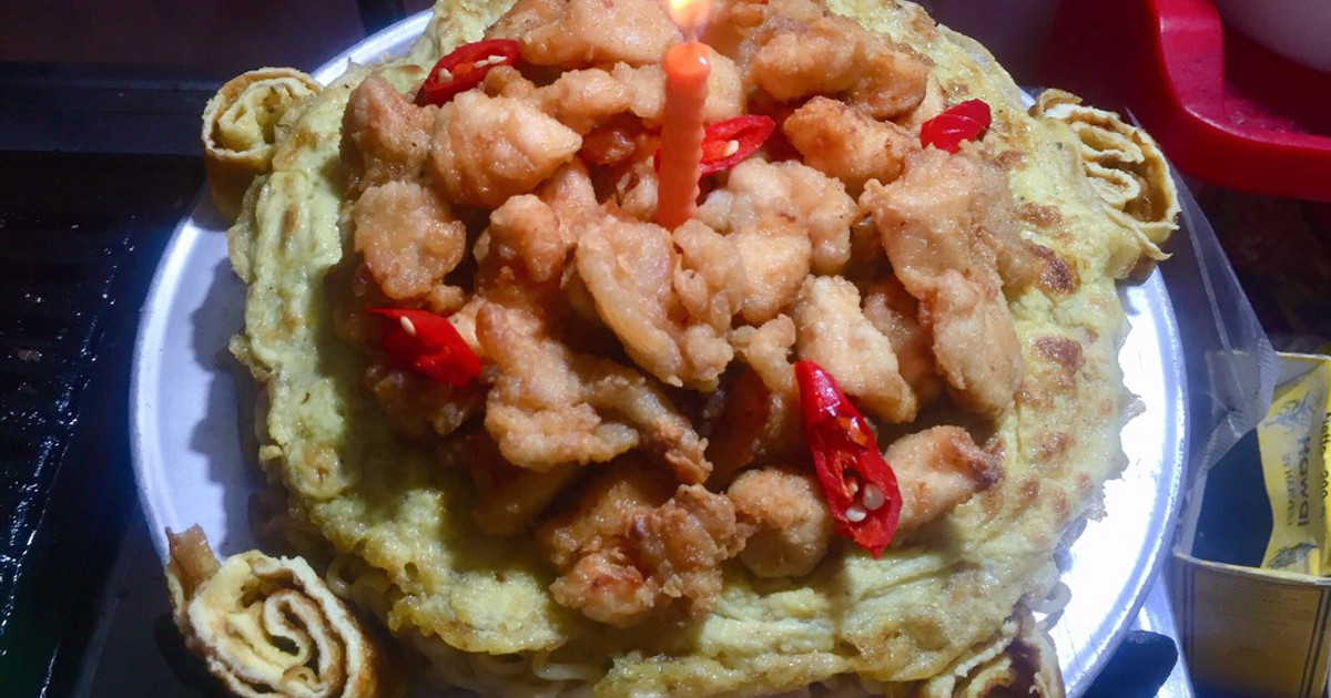 Resep Indomie Tart Cake oleh NINDY'S KITCHEN☑️ - Cookpad