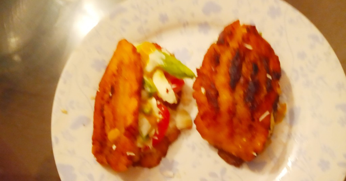 Patacones Con Queso Receta de Jessie Medina- Cookpad