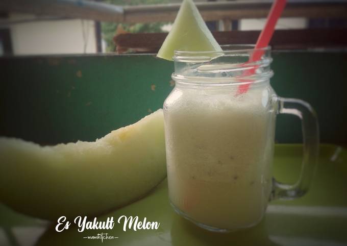 Resep Es Yakult Melon oleh Mami Kitchen - Cookpad