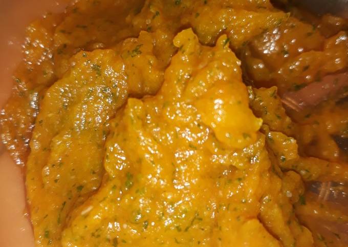Resep MPASI 6+ Kabocha Lele Bayam Merah oleh Bunda Enno Gendis - Cookpad