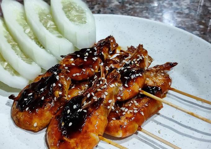 Resep Sate Udang oleh Deta Almira - Cookpad