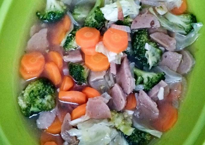 Resep Capcay Kuah Sayuran oleh Endah Actafianti - Cookpad