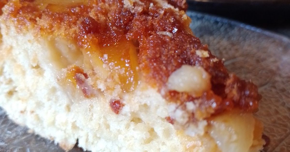 Tarta Invertida De Pera 🍐 Recipe by Giu Nicole Moreno - Cookpad