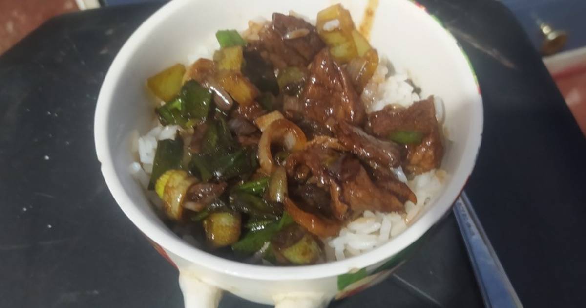 Chapsui de carne - 123 recetas caseras- Cookpad