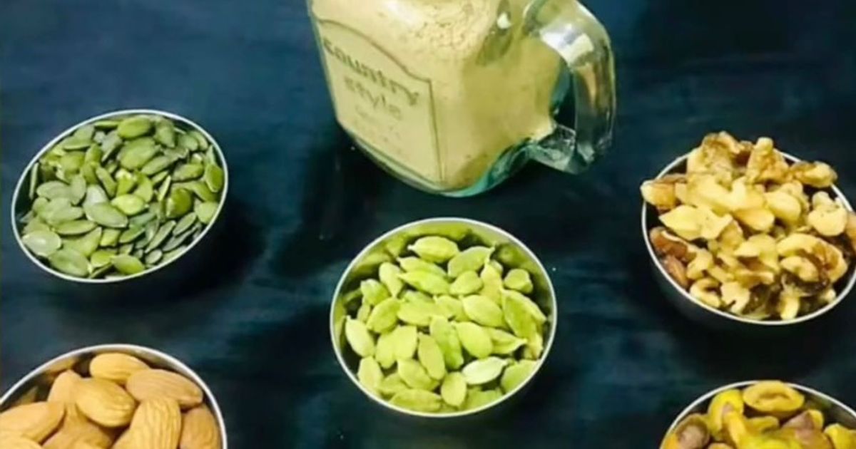 Protein Rich Tasty, Healthy Instant Nuts Mix Powder For Kids And Adults ...