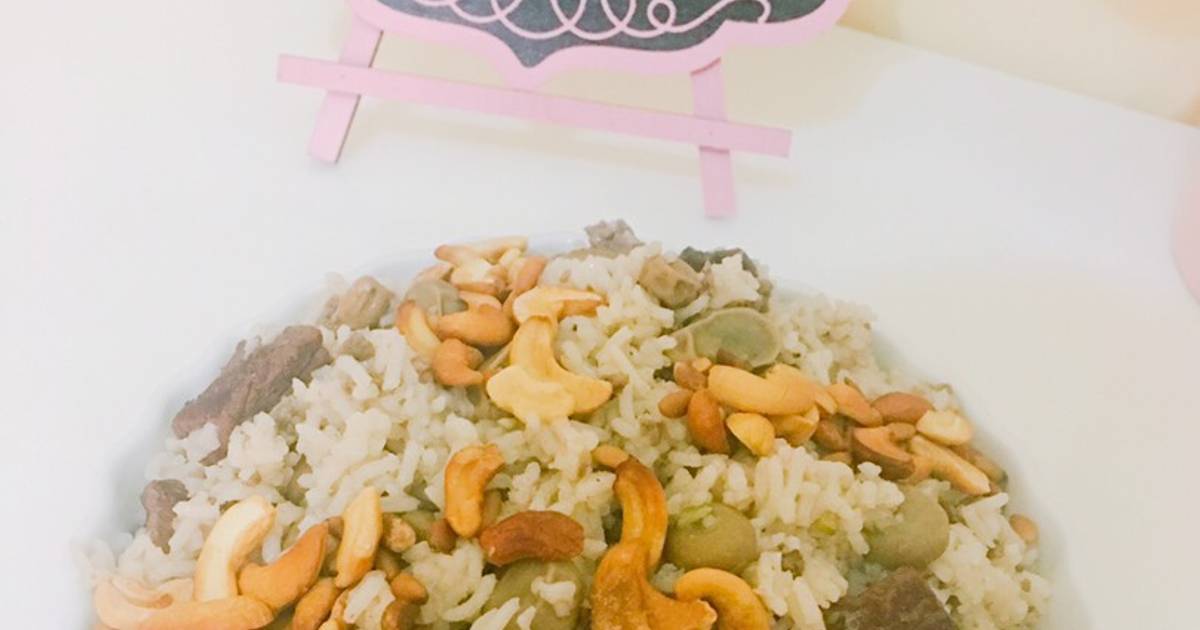 طريقة عمل رز بالفول على اصولها بطريقة سهلة وسريعة من Taghrid - كوكباد