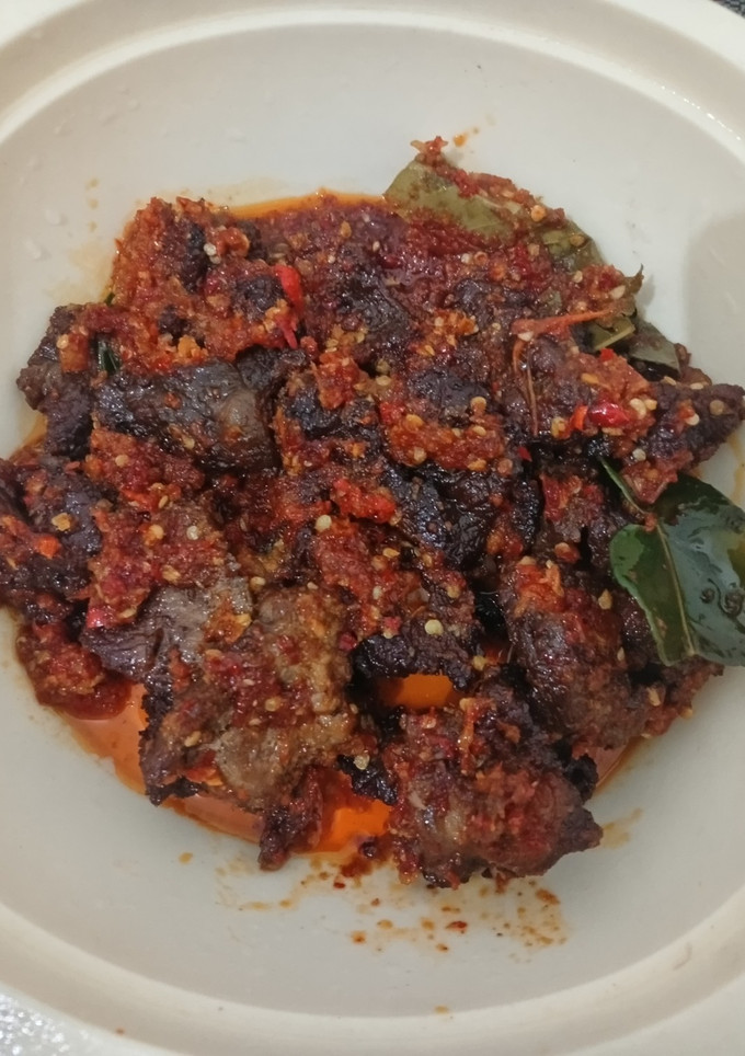 Resep Dendeng Daging Balado oleh Siswaty Elfin Bachtiar - Cookpad