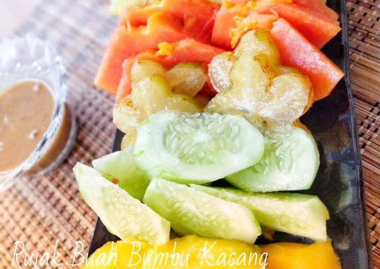 Resep Rujak Buah Bumbu Kacang oleh Noviana Sari - Cookpad