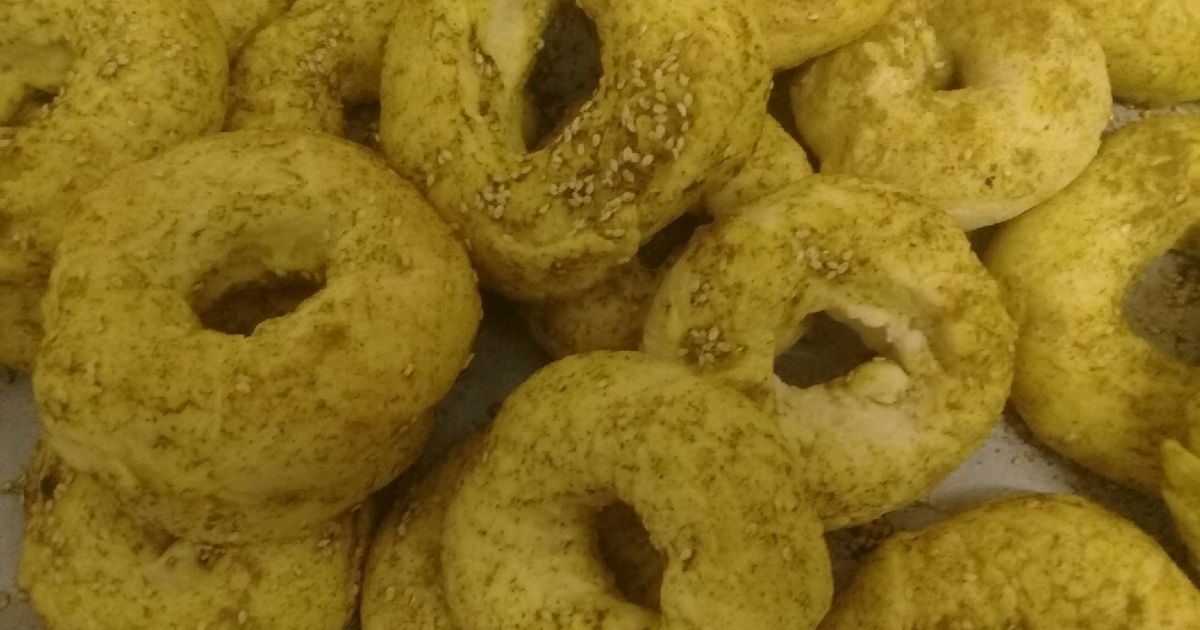 Bagel De Zatar Manjar Receta de miriam- Cookpad
