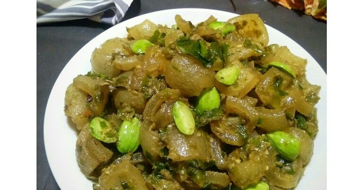 Resep kikil pete cabe ijo rumahan enak dan mudah - Cookpad