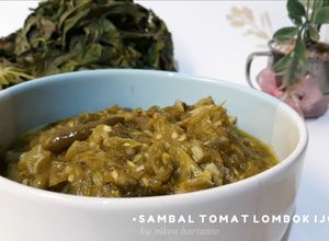 Resep lombok ijo sambal tomat rumahan enak dan mudah - Cookpad