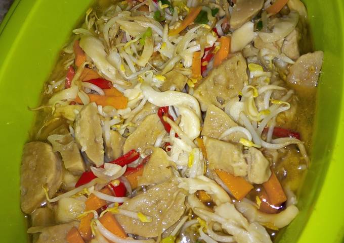 Resep Tongseng Bakso Jamur Saus Tiram oleh Dapur 'Ammah - Cookpad