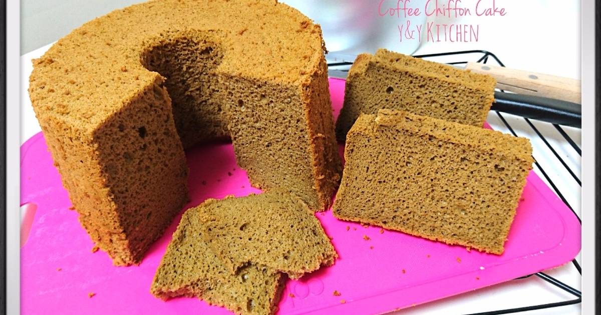 Resep Coffee chiffon cake oleh yNy - Cookpad