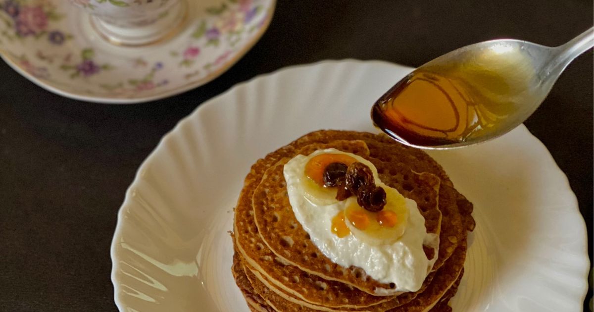 Buckwheat Protein Pancakes (Healthy Breakfast) Recipe by Madhumita ...