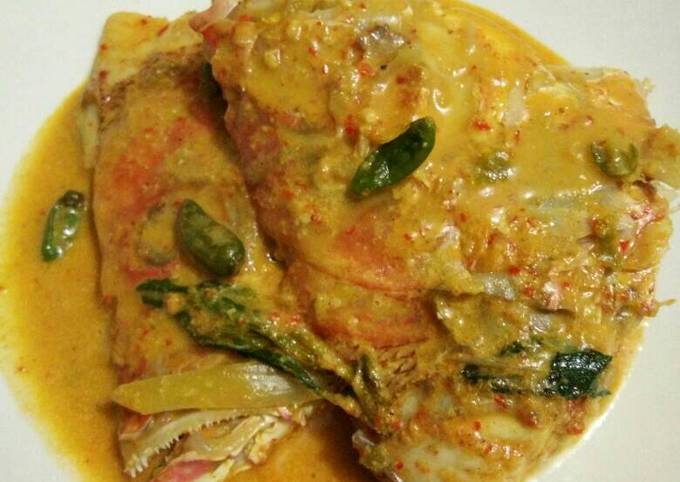 Resep Gulai Kepala Kakap oleh Dapur Mami Syafiq - Cookpad