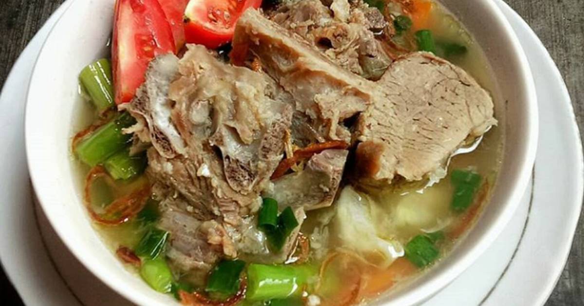 Resep Sop iga kuah bening oleh Serena Wulan Sari - Cookpad