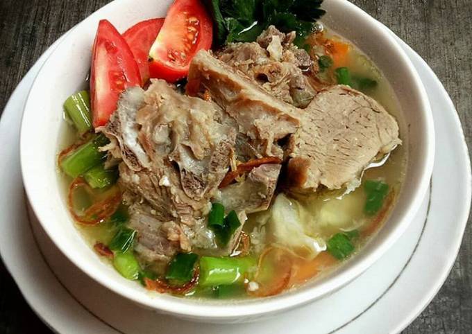 Resep Sop iga kuah bening oleh Serena Wulan Sari - Cookpad
