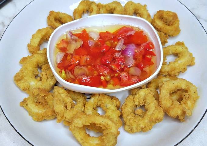 Resep Cumi Ring Crispy oleh Bunda Ela - Cookpad