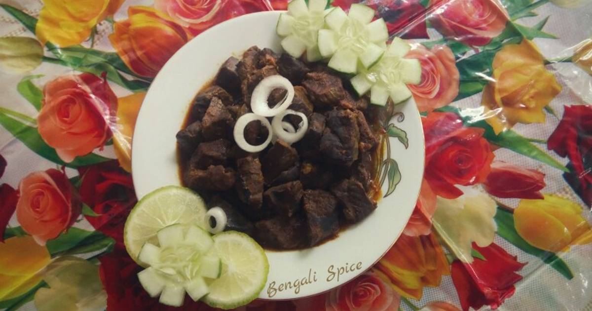 Fried Beef Lungs ♥ Recipe by Bengali Spice 💚 - Cookpad