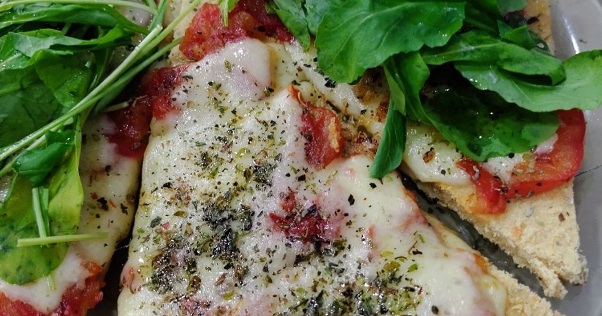 Pizza Con Masa De Harina De Garbanzos, Saludable Y Espectacular Receta ...