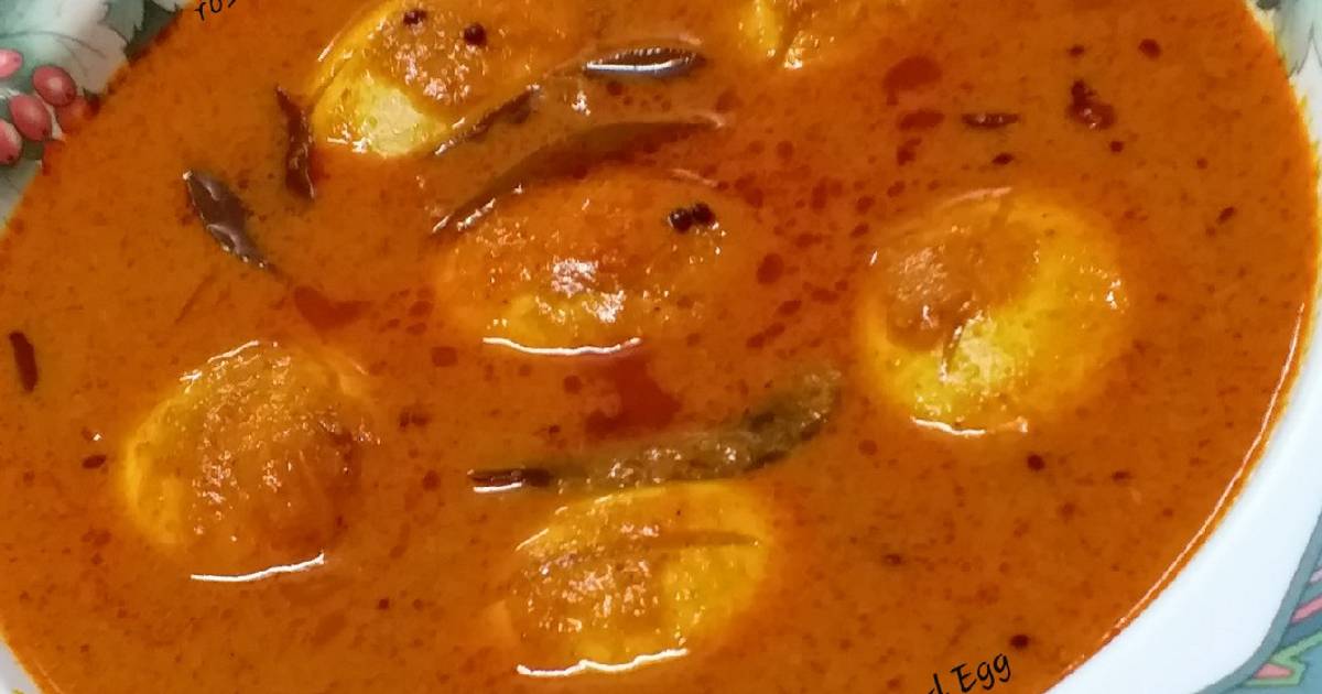 Chettinad Egg Curry Recipe by Rosalyn_Kitchen - Cookpad