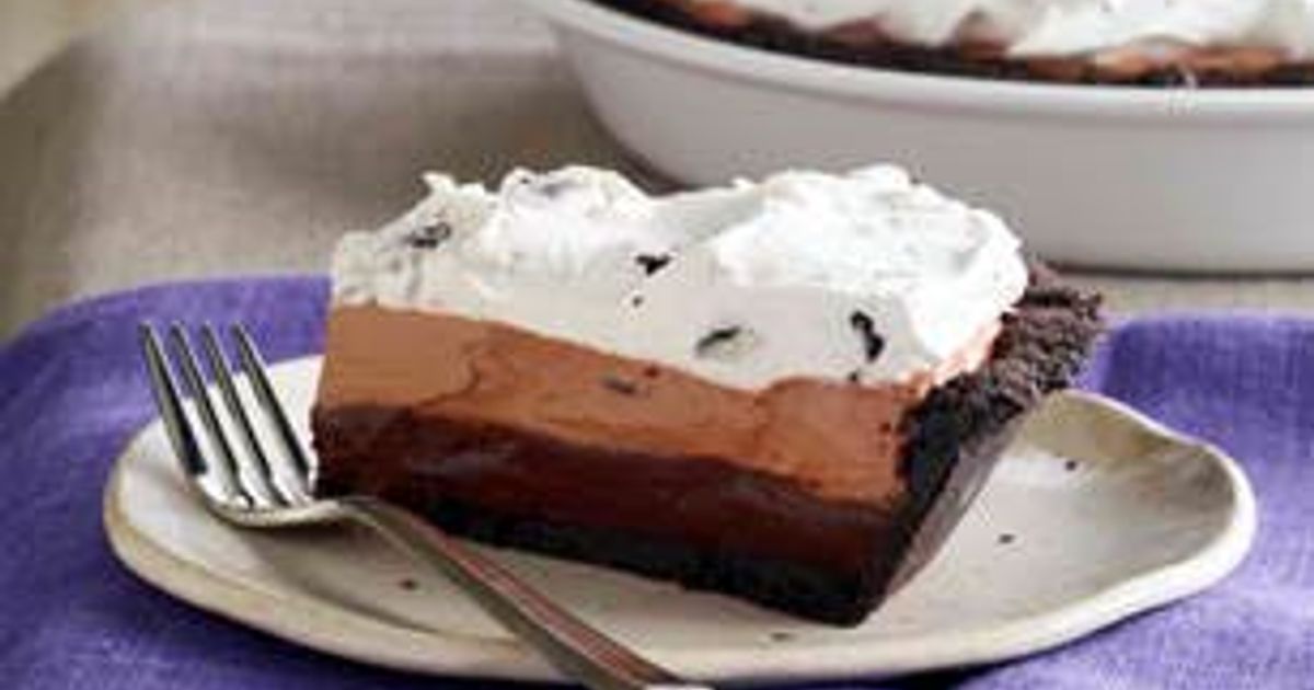 3 easy and tasty triple layer chocolate pie cool whip recipes by home ...