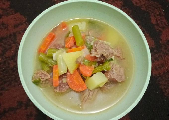 Resep Sayur sop daging oleh Vinna Momy Alesha - Cookpad