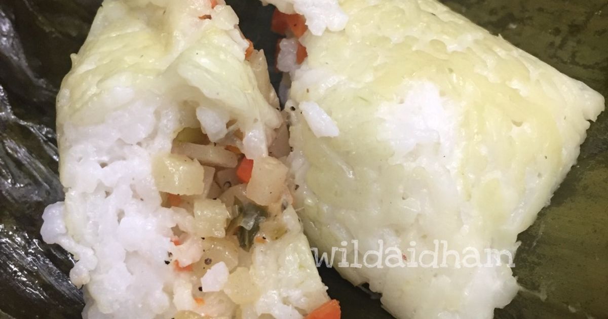 49 resep lontong isi kentang wortel magicom enak dan mudah - Cookpad