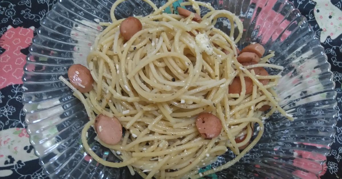 Resep Spaghetti Sosis Lemon Ala Bundoooo 😁 oleh Bundo Pujay - Cookpad