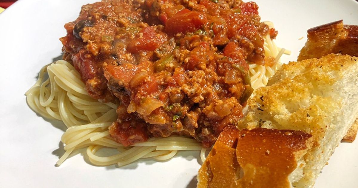 Hearty Spaghetti Sauce Recipe by Chef Weird Beard