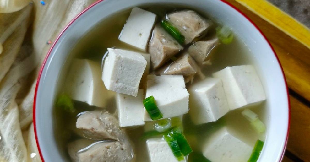 Resep Soup Tahu (566) oleh Ati Agus Sapto (Mom's Firza) - Cookpad