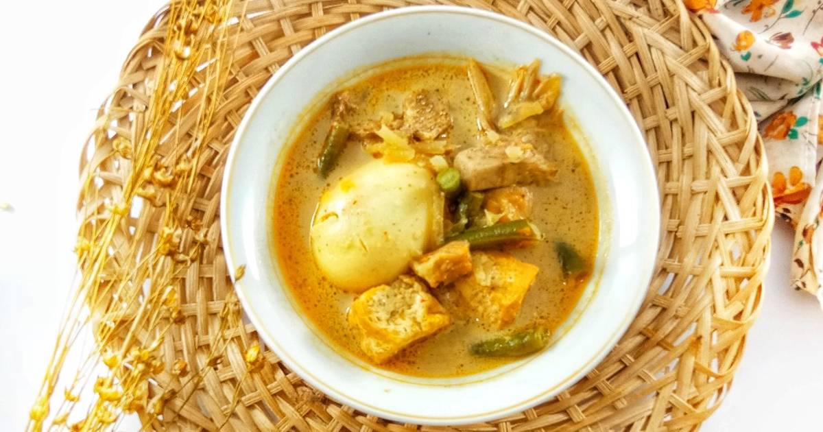 Resep Sayur kare nangka simple oleh Eliza Mahyawi - Cookpad