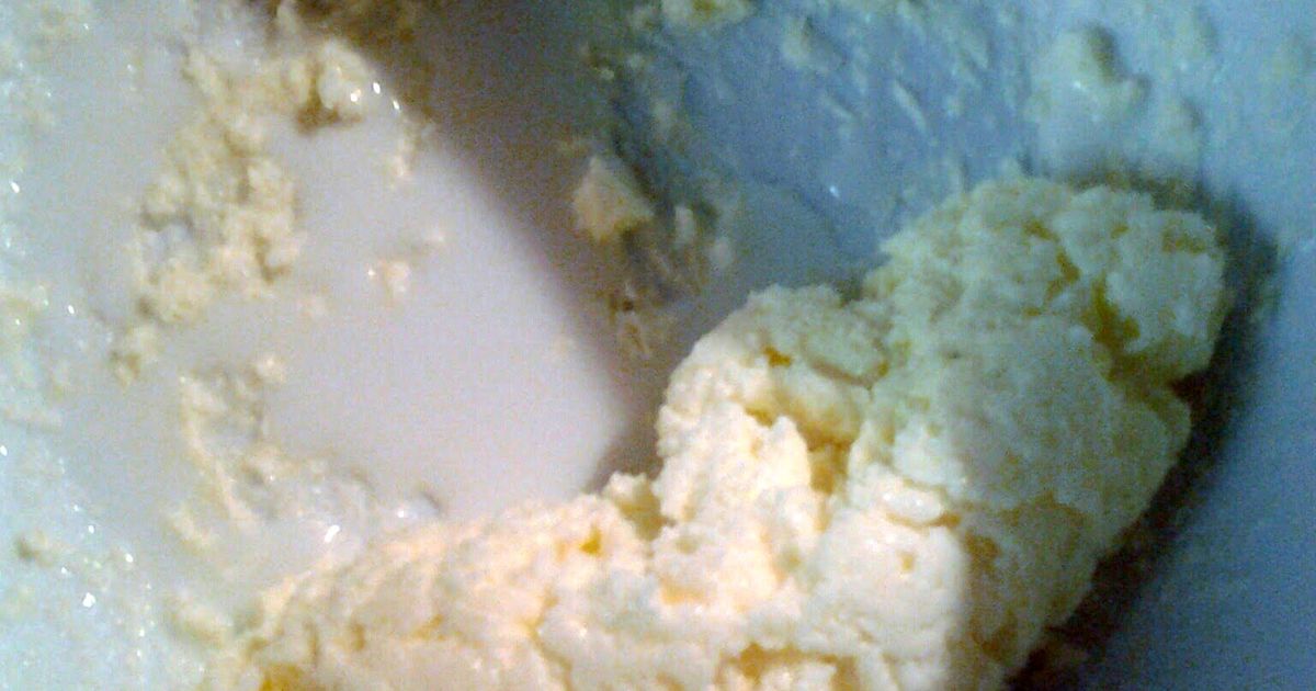 Homemade Butter And Butter Milk Recipe by skunkmonkey101