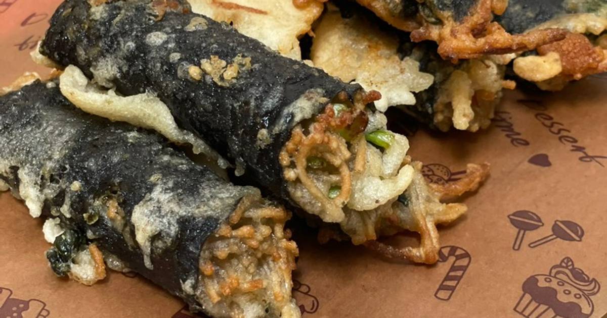 Resep Gimmari (김말이 Nori isi bihun) oleh Marissa P Ristanto - Cookpad