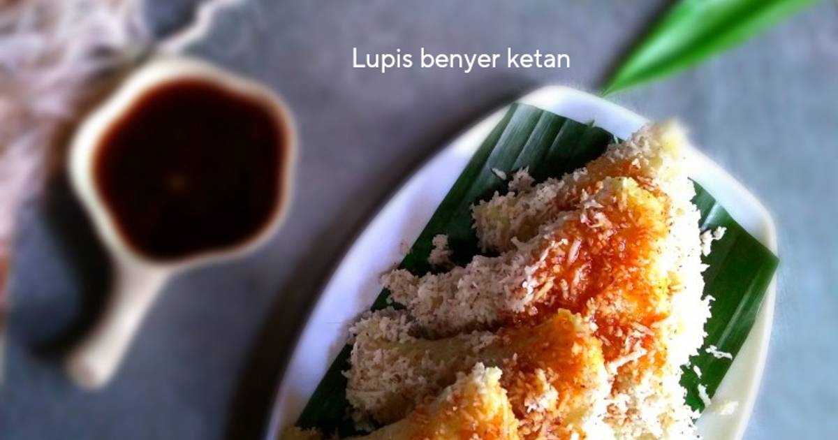 Resep #Lupis benyer ketan/bubuk beras ketan oleh Riana Rasyahlee - Cookpad