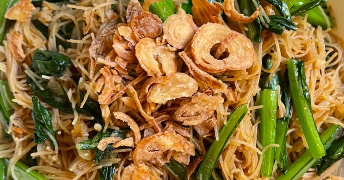 Resep Bihun goreng kampung oleh Euis Adjie Santillo 🇮🇩🇨🇦 - Cookpad