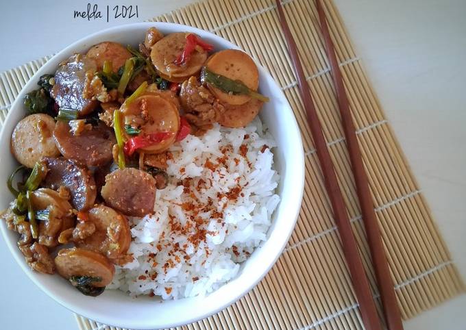 Resep Crazy Rice Bowl oleh melda yanti - Cookpad