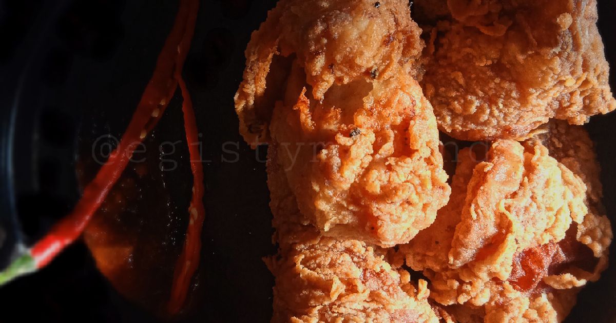 Resep ayam kfc hot spicy rumahan enak dan mudah - Cookpad