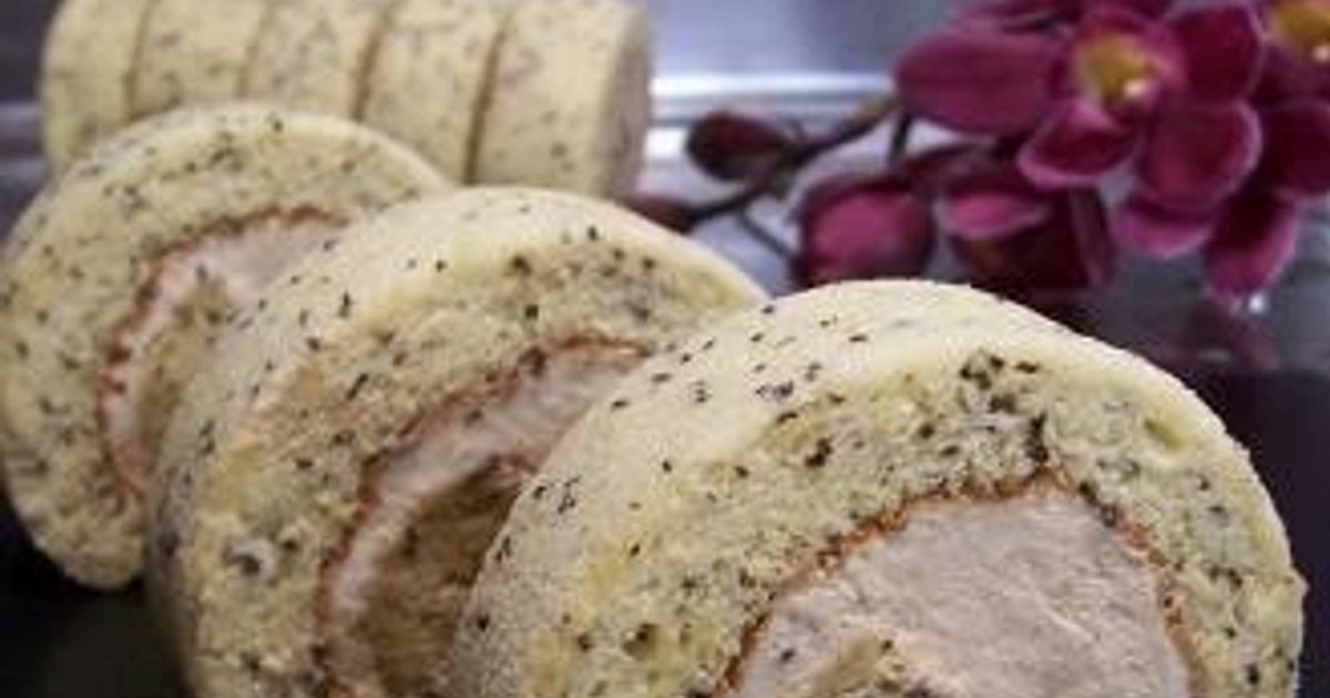 Delicious ! Fragrant Black Tea Roll Cake Recipe By Cookpad.Japan
