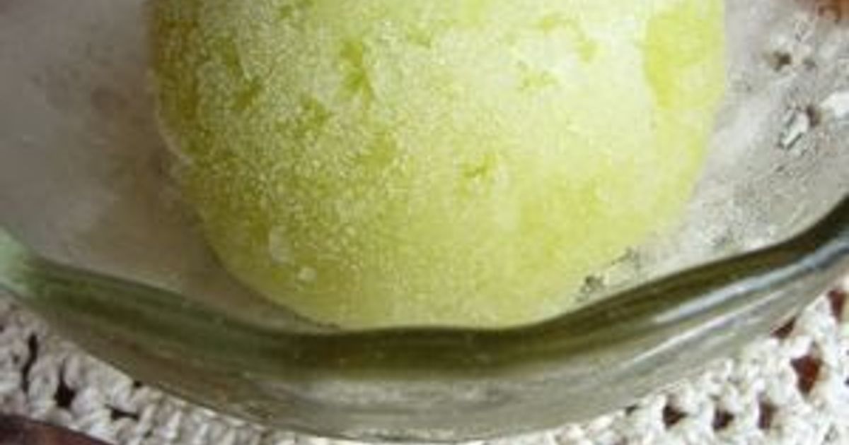 Refreshing Melon Sherbet Recipe By Cookpad.Japan