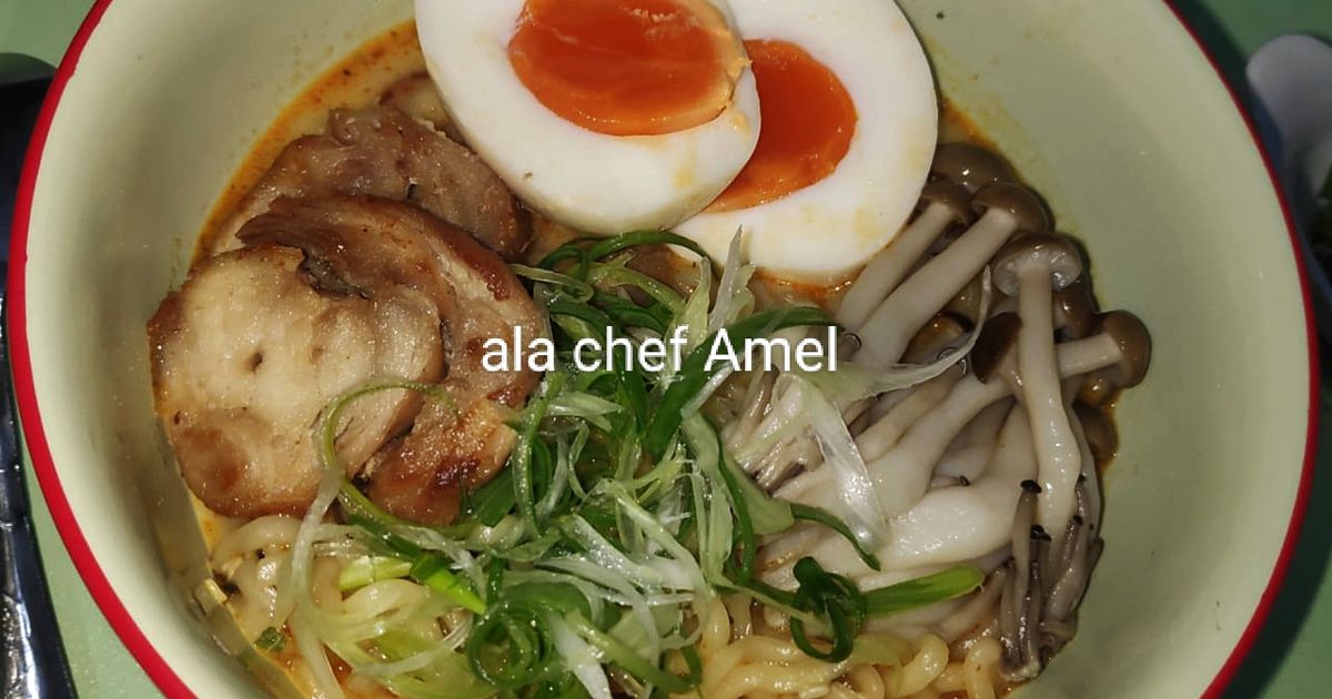 Resep miso ramen pedas rumahan enak dan mudah - Cookpad