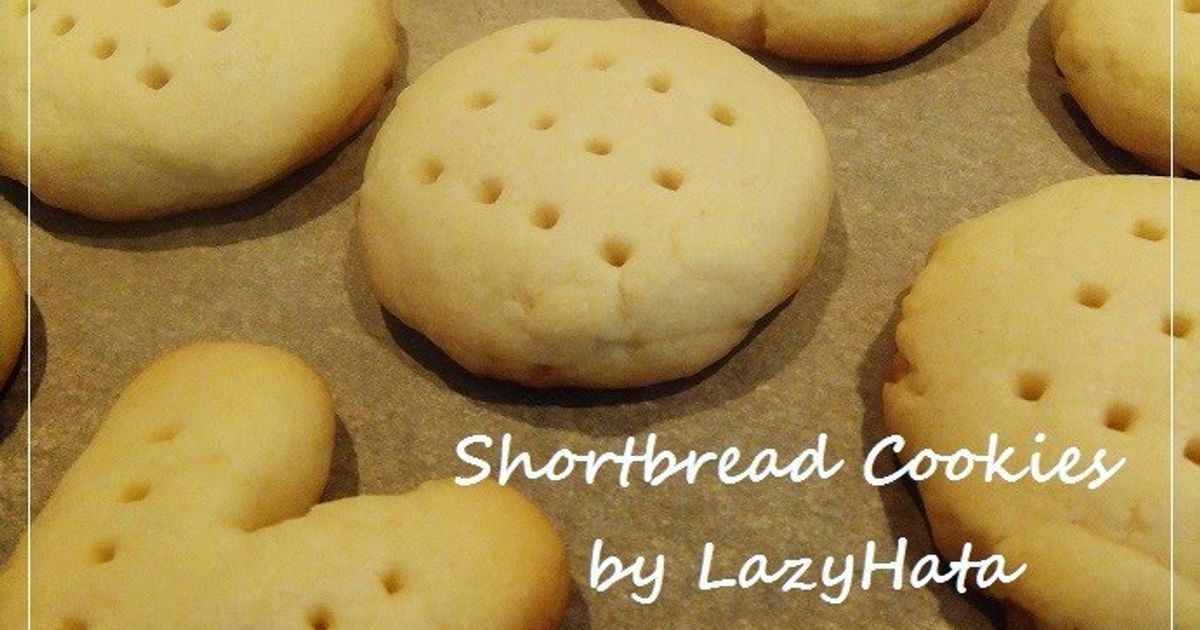 Easy Shortbread Cookies Recipe By Cookpad.Japan