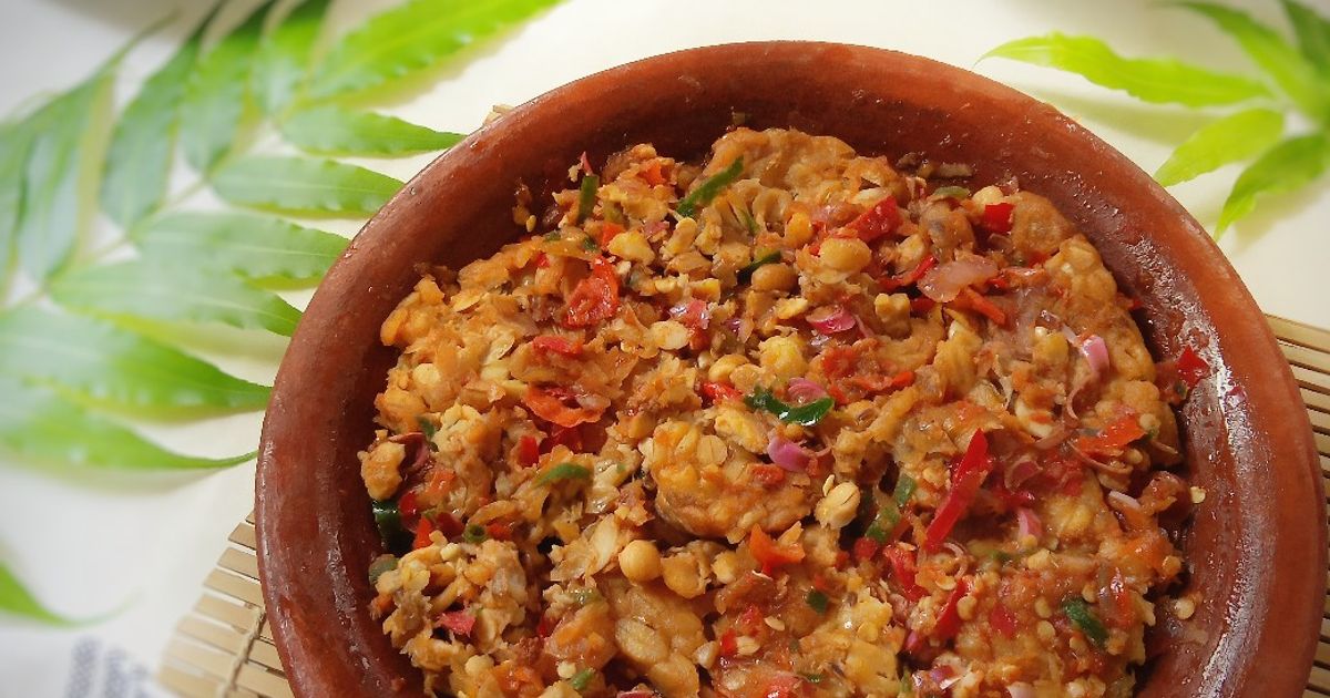 Resep sambal tempe penyet cabe hijau rumahan enak dan mudah - Cookpad