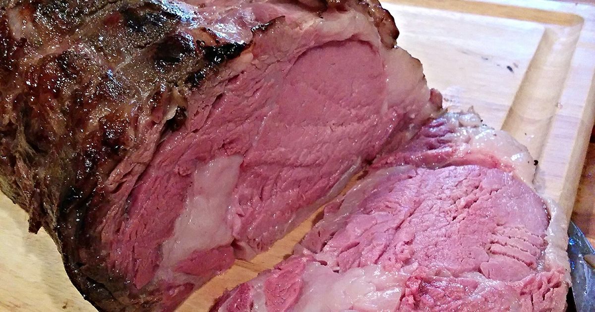 Rib Eye Round Roast Sous Vide Recipe by Rafael Sanches