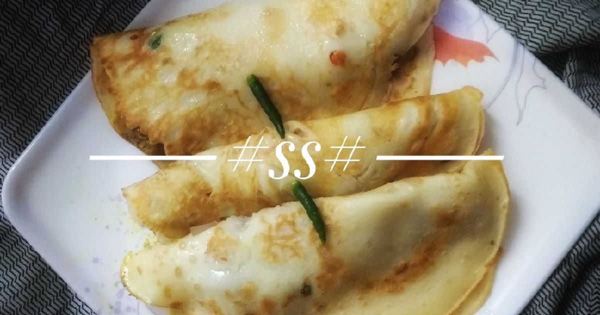 Soya Wrap Pancake Recipe by Sumita Saha - Cookpad