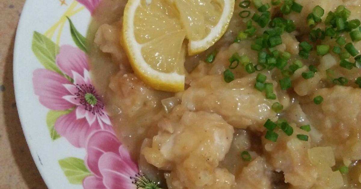 Resep Ayam saus lemon oleh Febilya Kusuma - Cookpad
